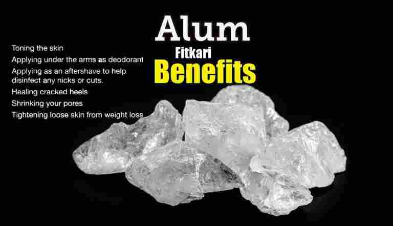 Phitkari: Alum Benefits, Use And Side Effects – Easy Ayurved